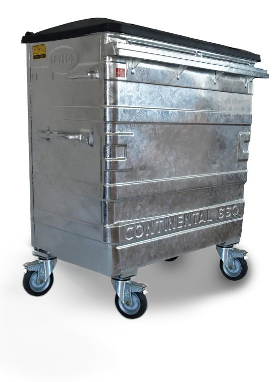 770 Litre Metal Wheelie Bins For Sale