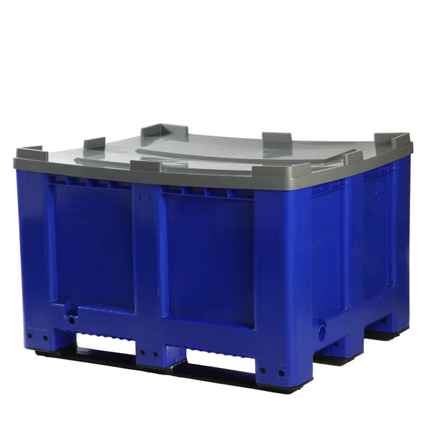 Buy Solid Plastic Box Pallet - 3 Skids Online UK